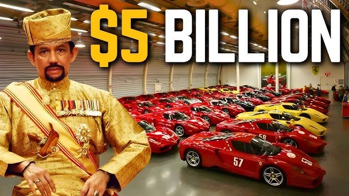 The $5 Billion Garage: Inside the Sultan of Brunei’s Legendary 7,000 ...